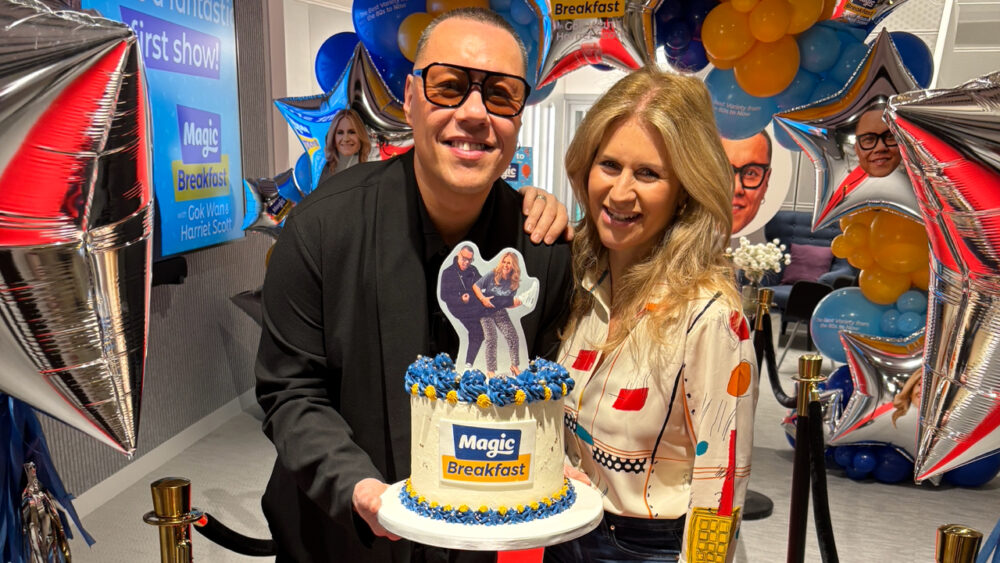 Gok Wan starts on Magic Radio Breakfast with Harriet Scott – RadioToday
