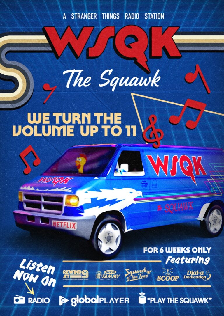 Global launches WSQK The Squawk for Stranger Things fans – RadioToday